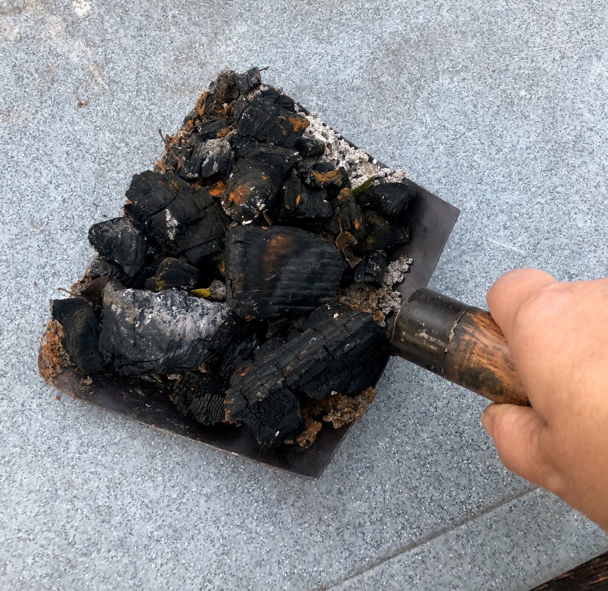 Ash Removal Tool For Firepits Charcoal Grills and Campfire