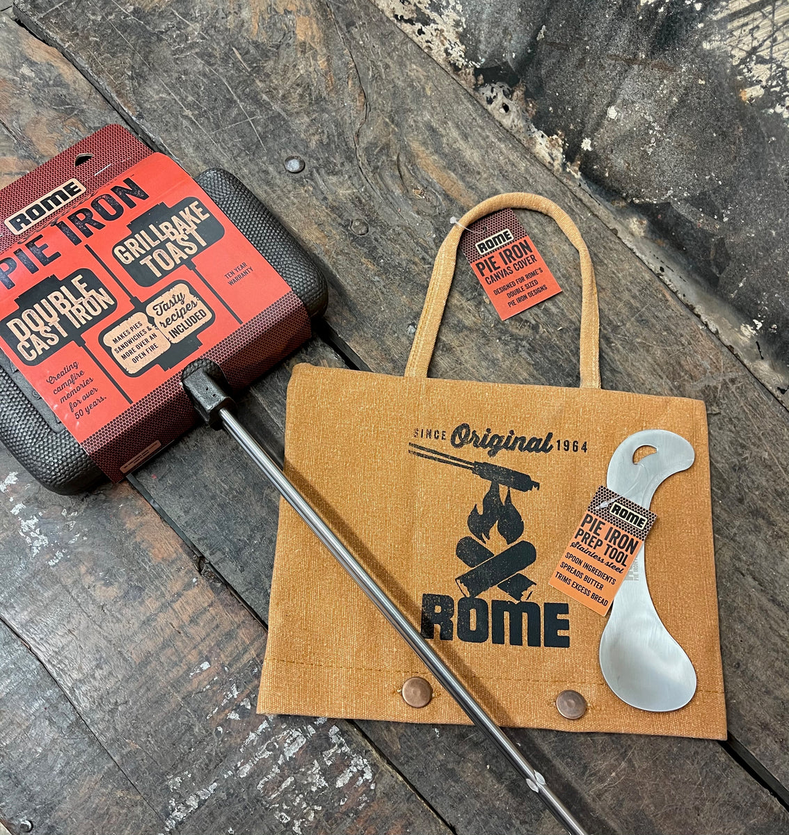 Double Pie Iron Starter Kit Gift Set - Original By Rome